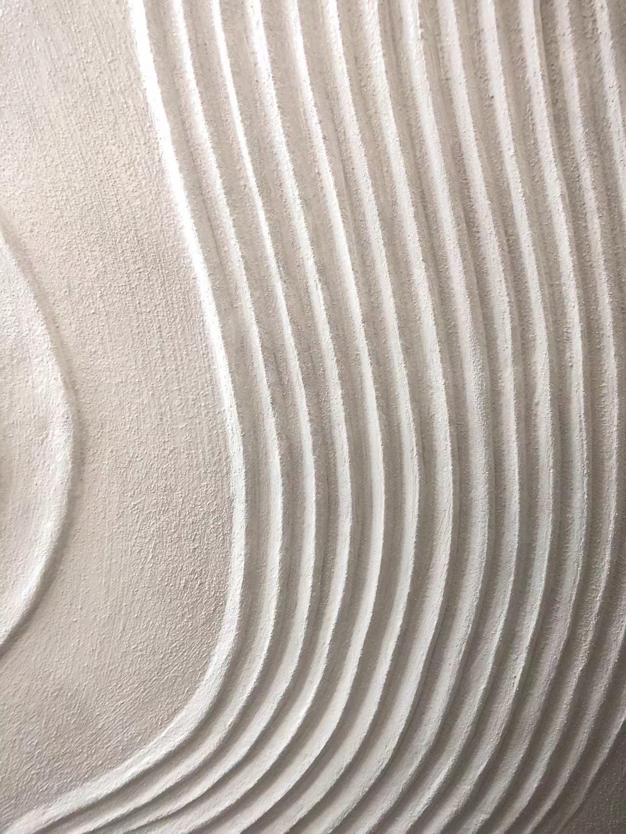 Abstract Beige Textured Painting,large Beige 3D Texture Wall Art,beige ...