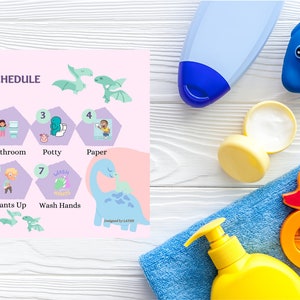 Potty Training - Visual Schedule PDF JPJ Digital Download - Etsy