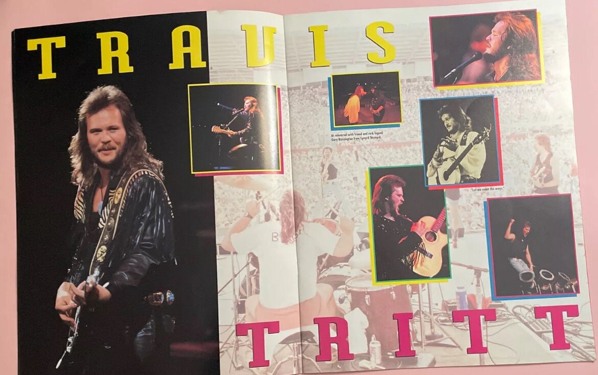 Trisha Yearwood Travis Tritt Little Texas Band 1993 Concert Tour Book ...