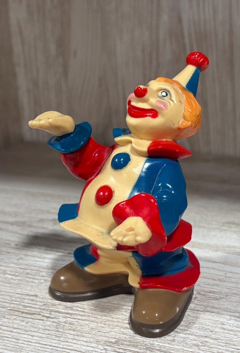 Vintage Wilton Cake Topper 1977 Clown #1316 Decoration Circus Baking ...