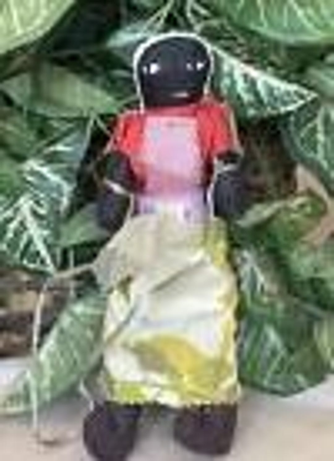 JAMAICAN DOLL Handmade Folk Art RAGDOLL Jamaica 8 Rag Doll Gift Folk ...
