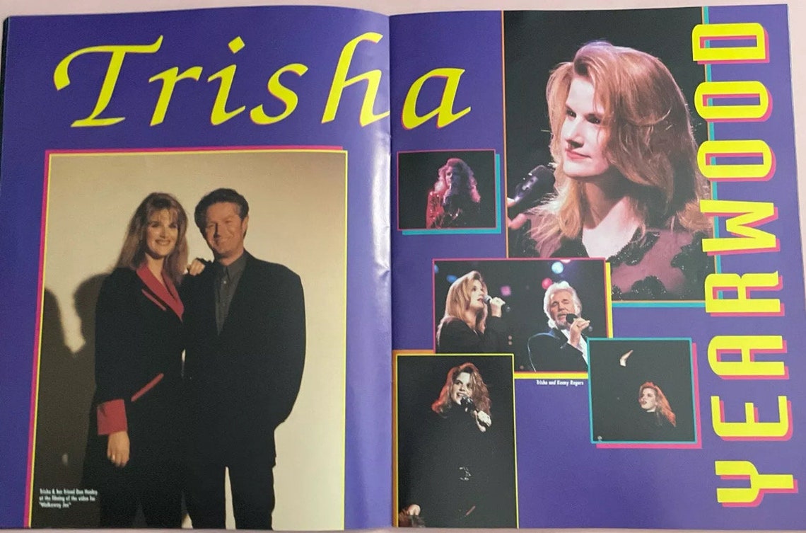 Trisha Yearwood Travis Tritt Little Texas Band 1993 Concert Tour Book ...
