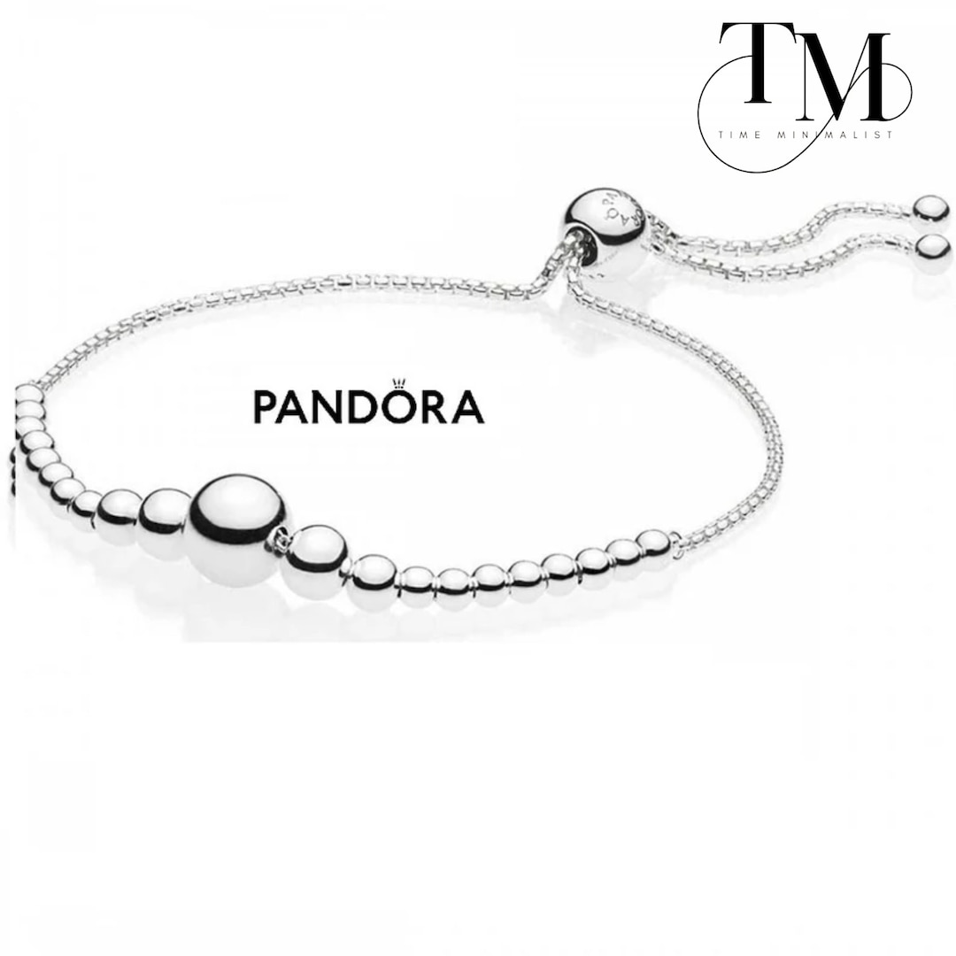 Pandora Slider Bead Bracelet String 2024 Designer Bracelet, Pandora ...