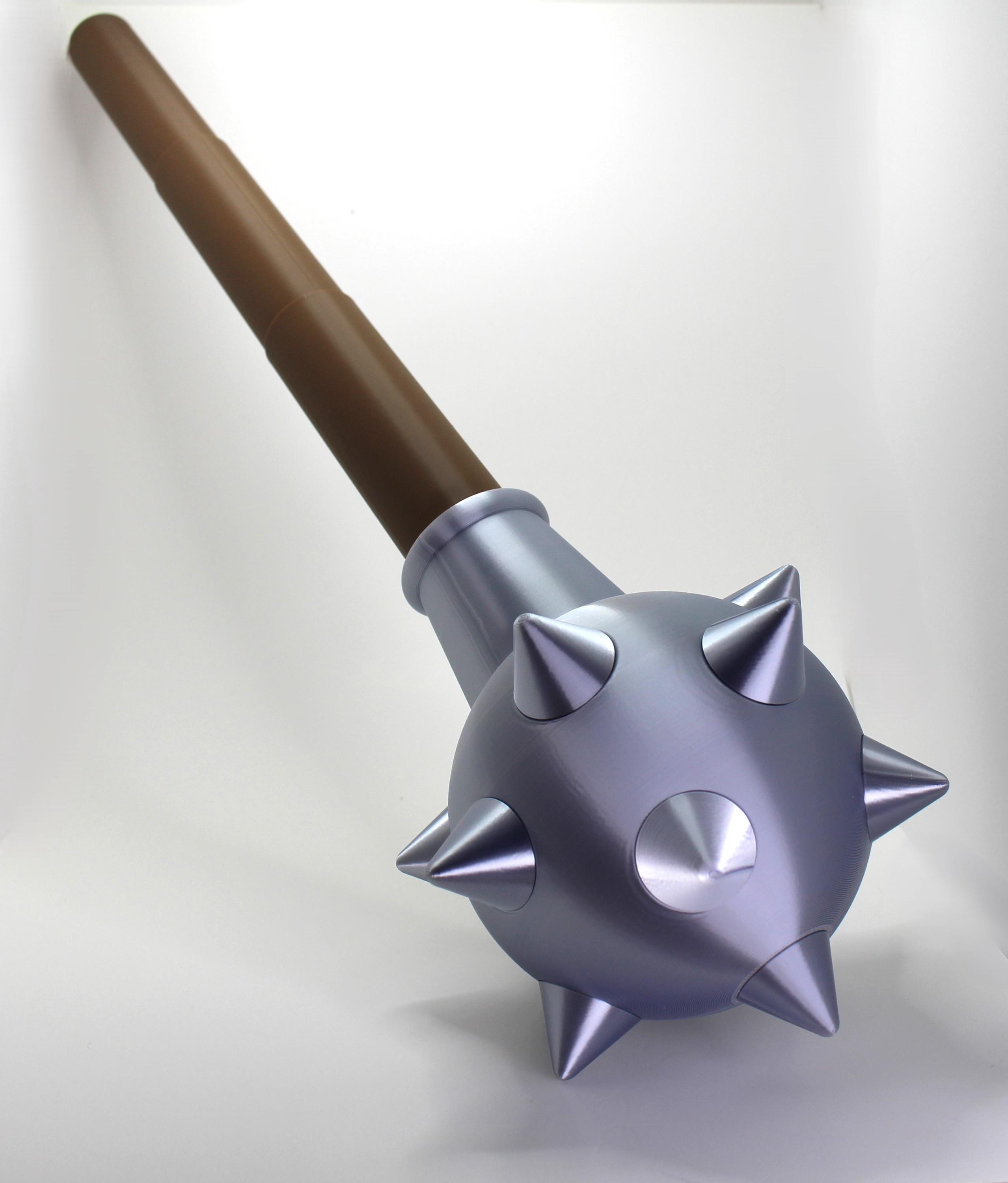 3d Printed Collapsible Mace, Morning Star, Cosplay Props, Ren Fair ...