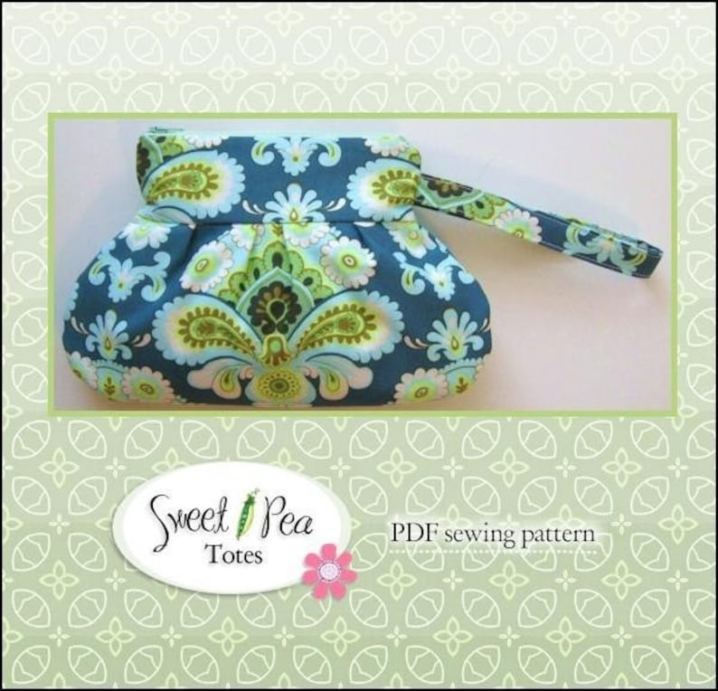 Zip & Go WRISTLET Ebook PDF Sewing Pattern / Sweet Pea Totes - Etsy