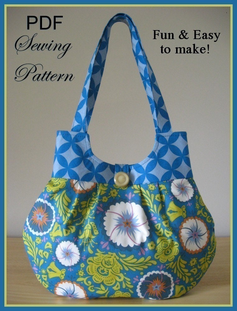 CLASSY CURVY ebook PDF Handbag Sewing Pattern / Sweet Pea | Etsy