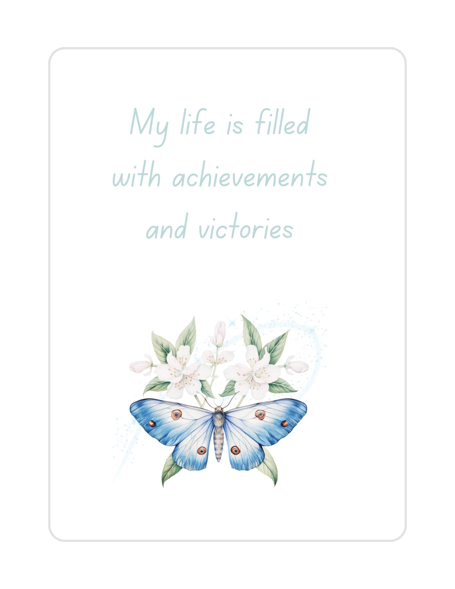 20 Affirmation Cards for Success Manifestation and Success Cards ...
