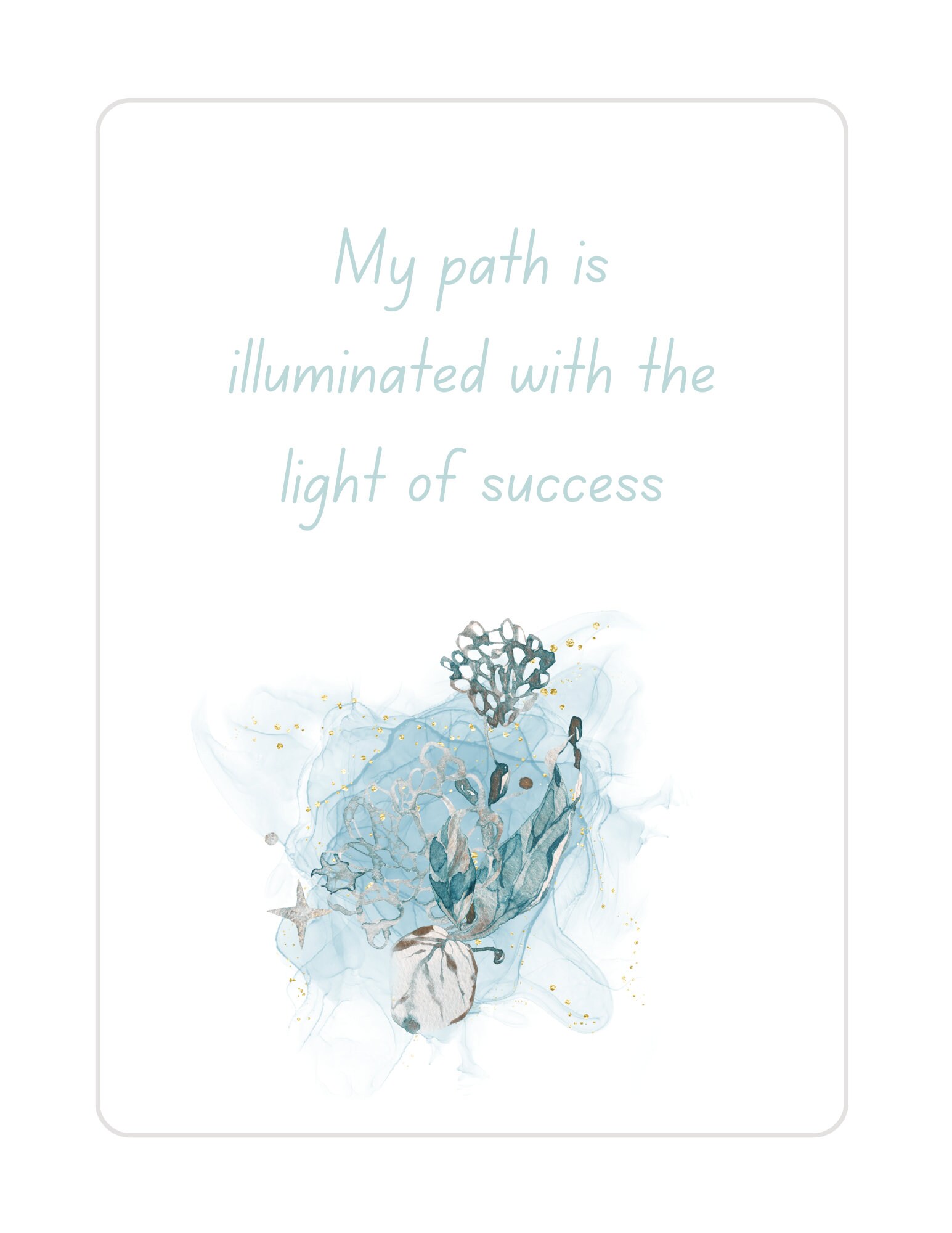 20 Affirmation Cards for Success Manifestation and Success Cards ...
