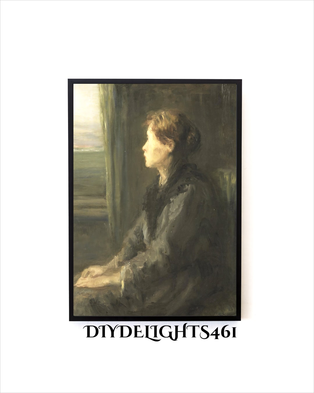 Rustic England Villa Painting Autumn Fall Landscape Art Oil Art Home ...