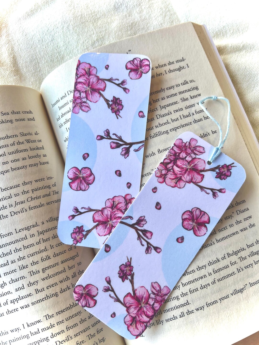 Bloom With Every Book "cherry Blossom Dreams" - Etsy