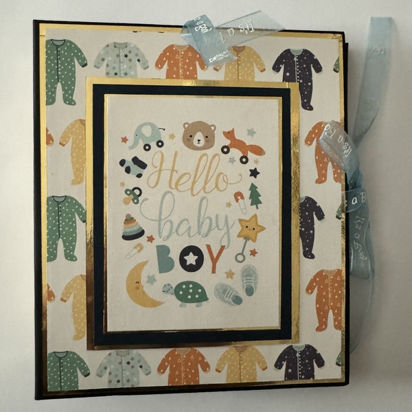 Baby Boy Mini Album - Etsy