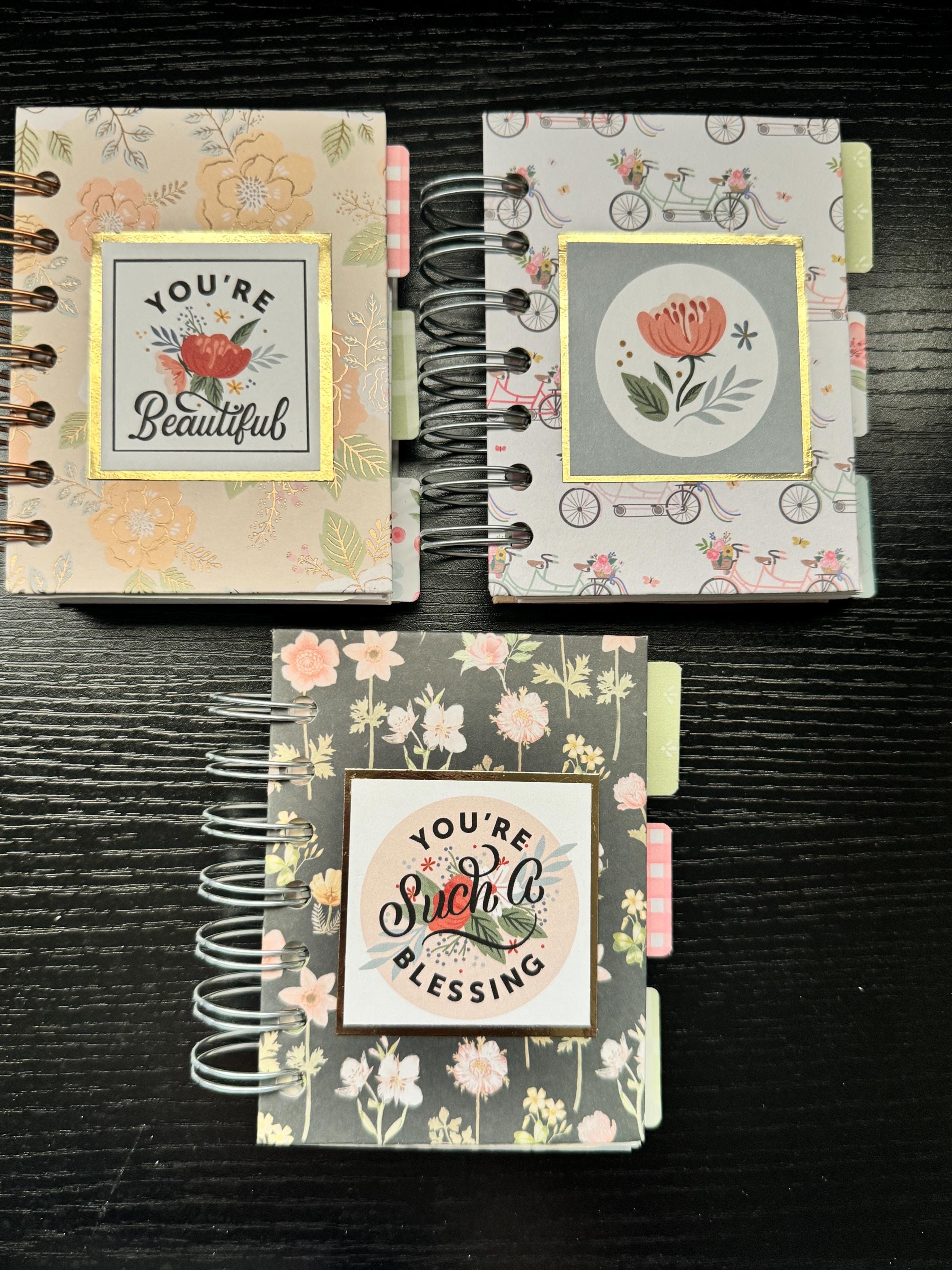Themed Mini Notebooks: Floral Pocket Journals - Set of 3 - Etsy