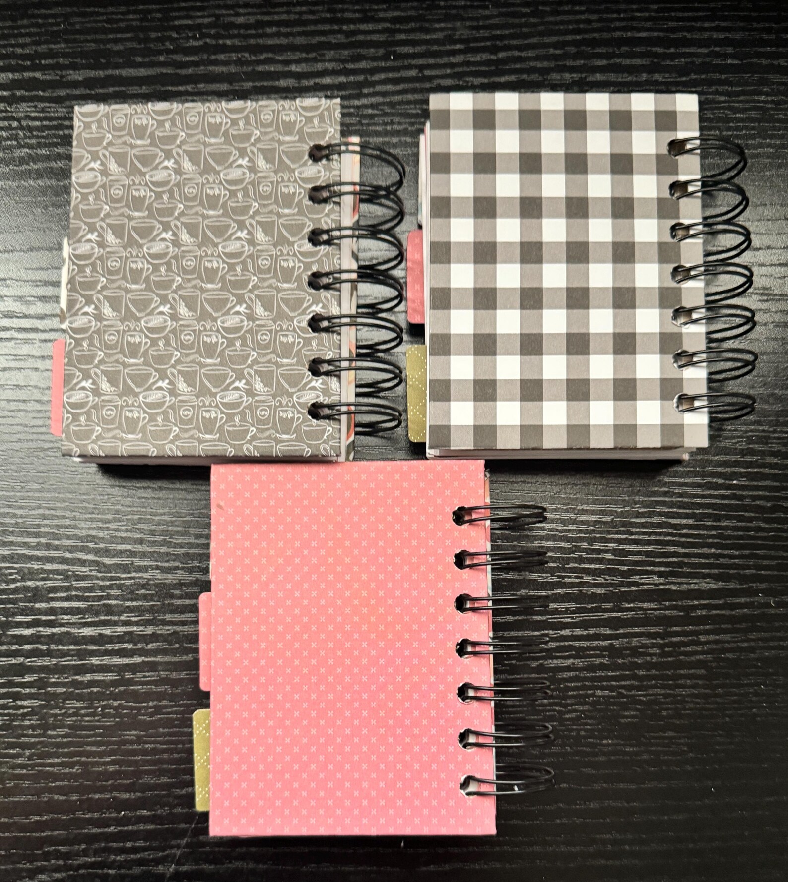 Themed Mini Notebooks: Floral Pocket Journals - Set of 3 - Etsy