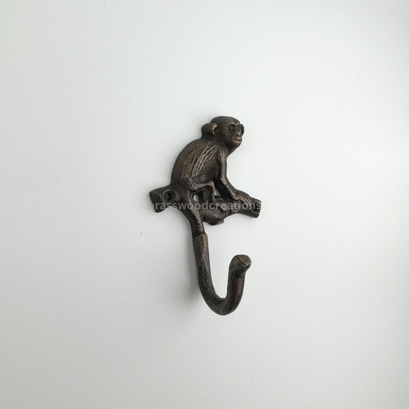 Monkey Wall Hook - Etsy