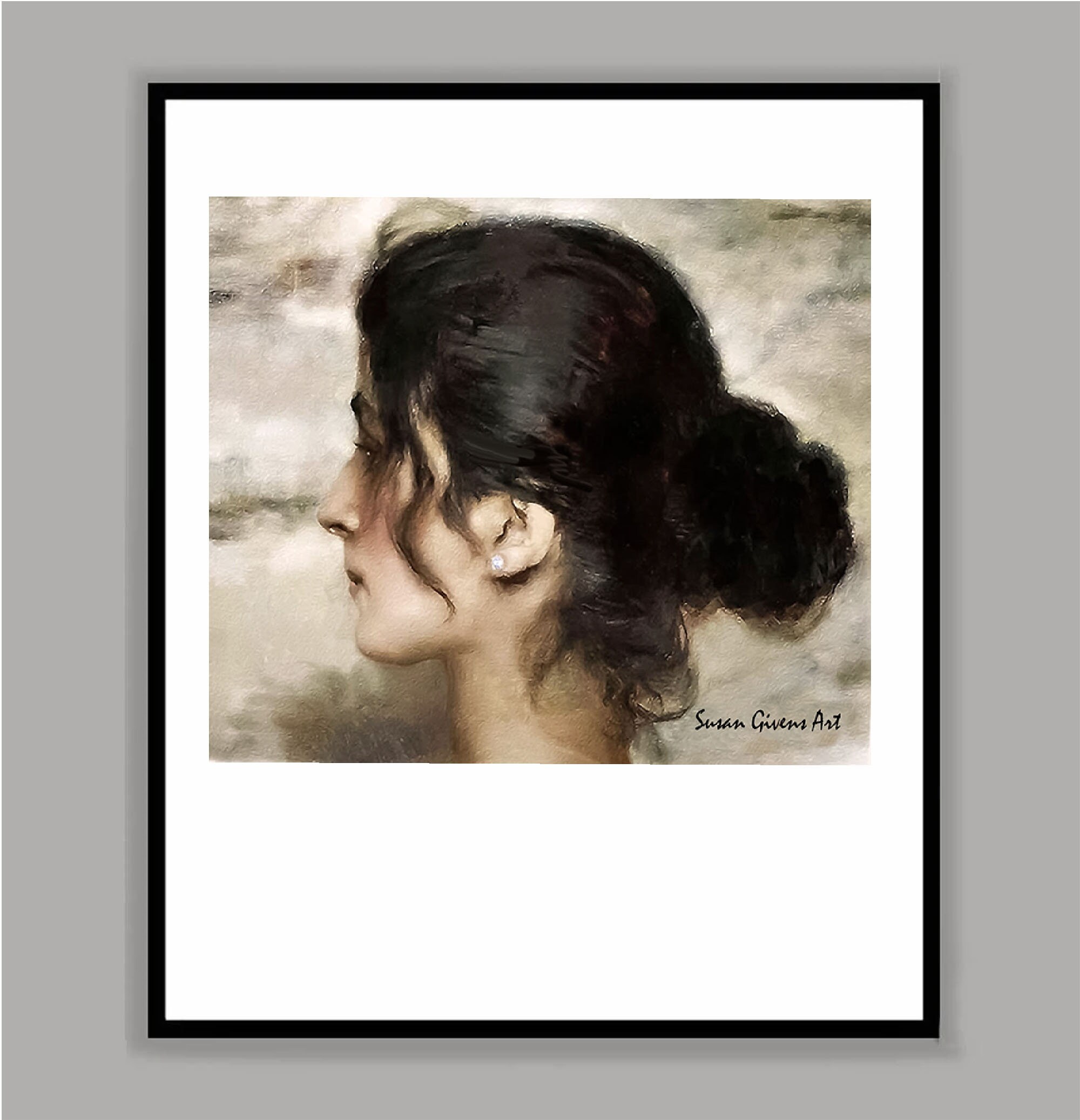 Italian Girl Print Italy Girl Portrait Girl From Italy Art Engaged ...