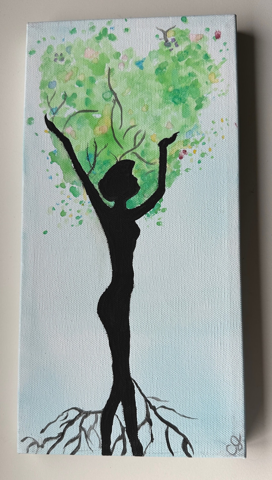 Human Tree Painting - Etsy