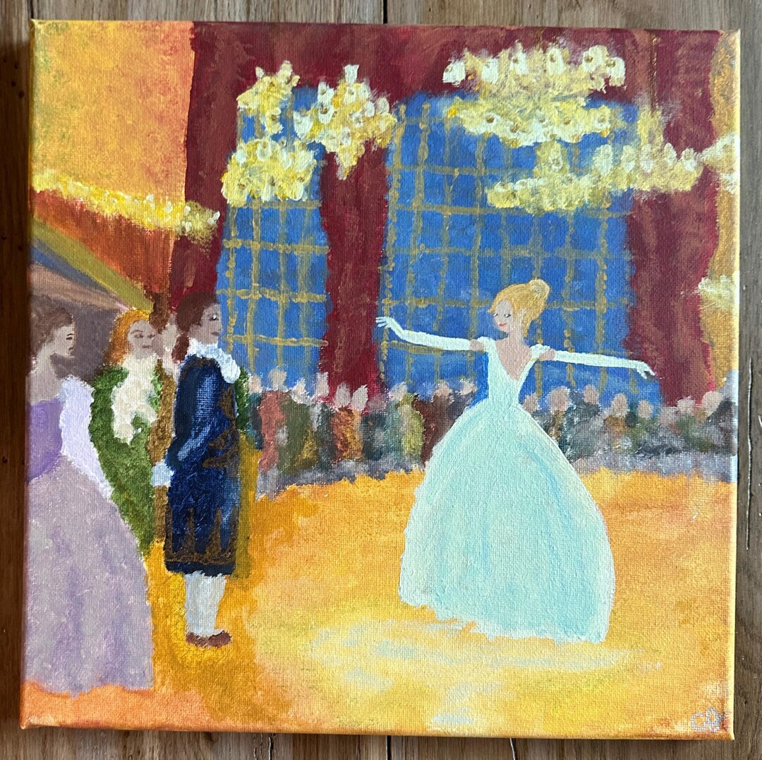 Cinderella Painting - Etsy