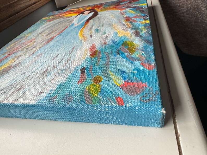 Sunrise Angel Painting - Etsy