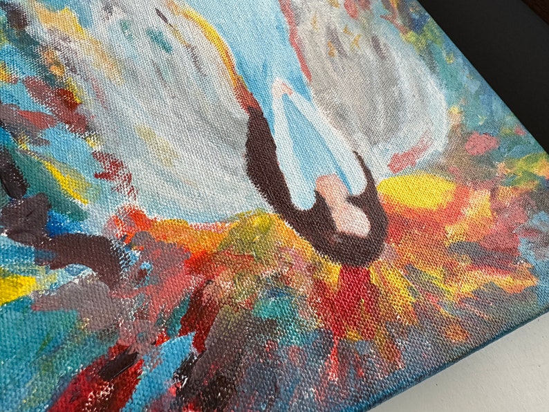 Sunrise Angel Painting - Etsy