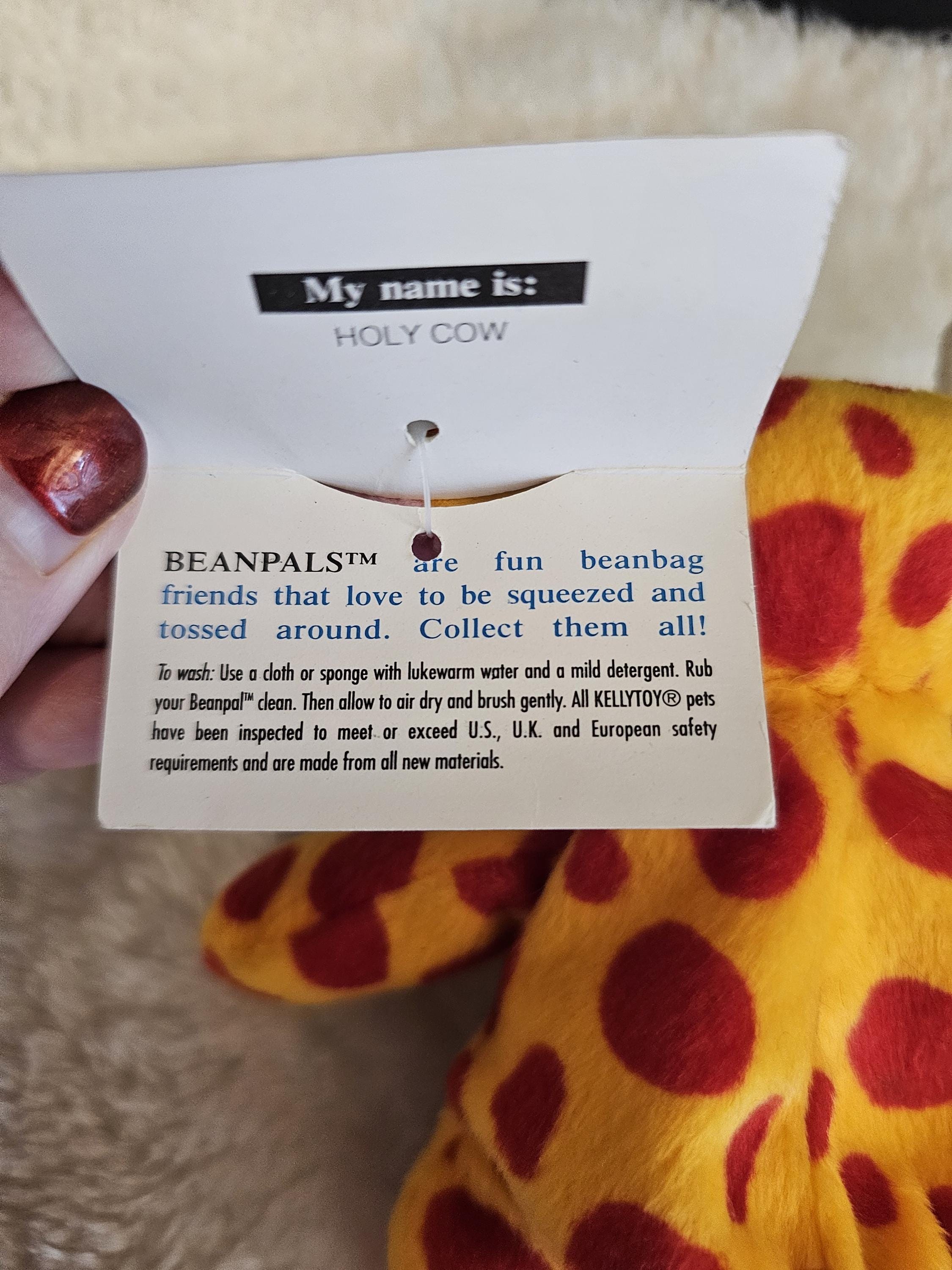 Vintage Beanpals Kellytoy Giraffe Plush - Etsy