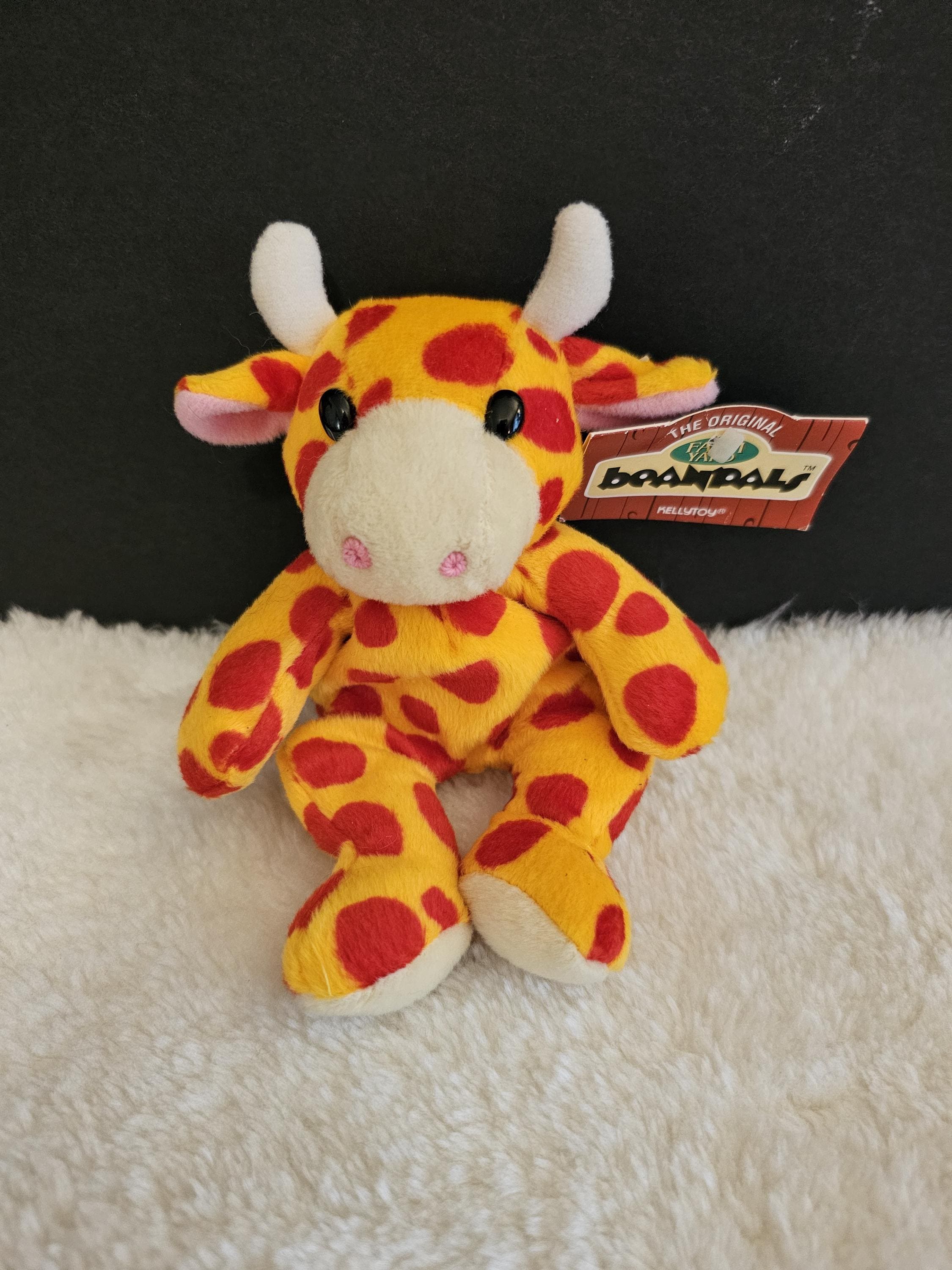 Vintage Beanpals Kellytoy Giraffe Plush - Etsy