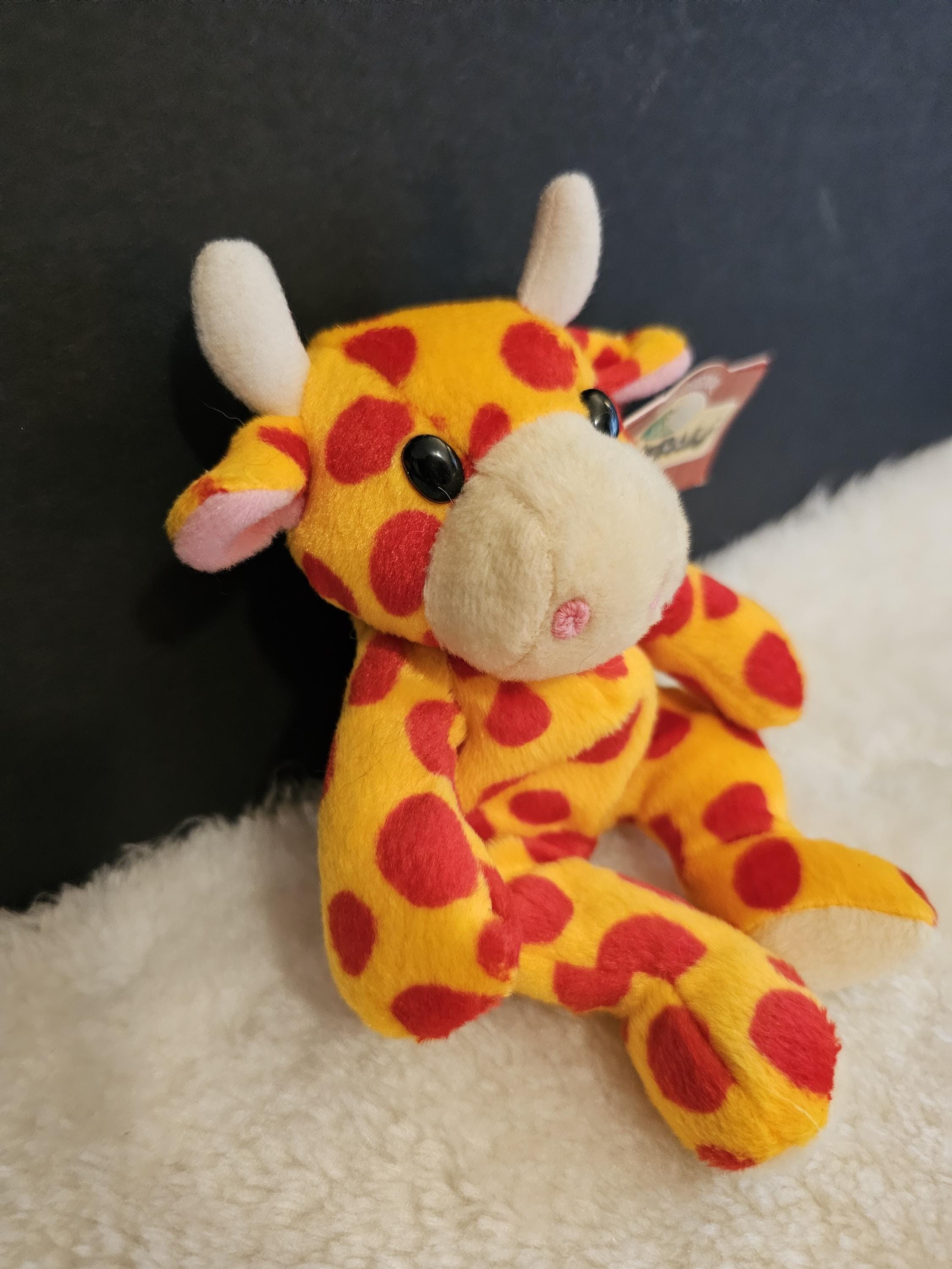 Vintage Beanpals Kellytoy Giraffe Plush - Etsy