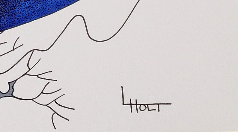 Original Pen and Ink on Paper by Larissa Holt, 12" X 9" - Etsy