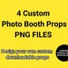 Inspirational Digital Photo Booth Props Set, Motivational Party Props ...