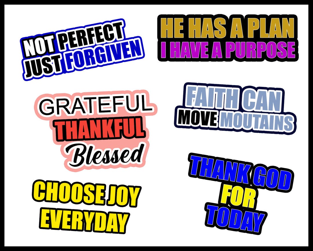 Joy Christian Photo Booth Props | Digital Downloads | Religious Party ...