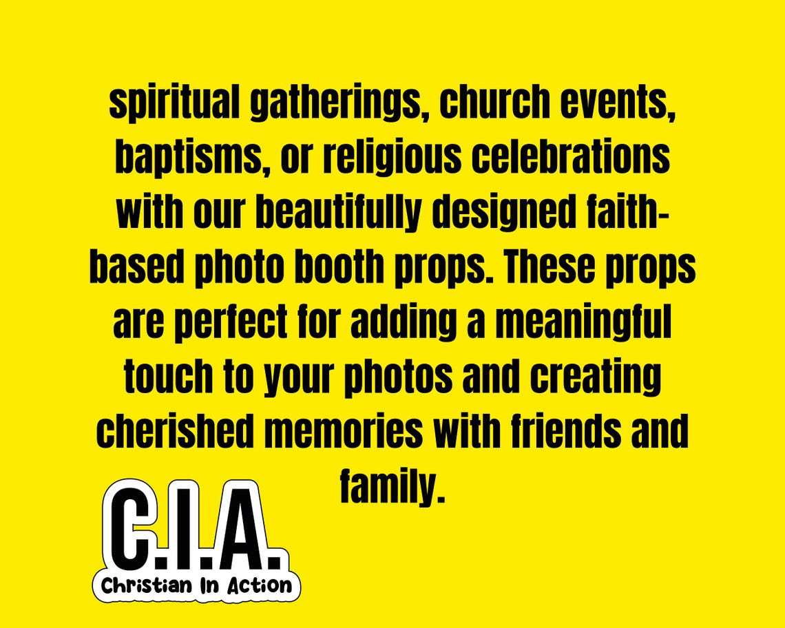 Prayer and Faith Photo Booth Props | Digital Download | Church Events ...