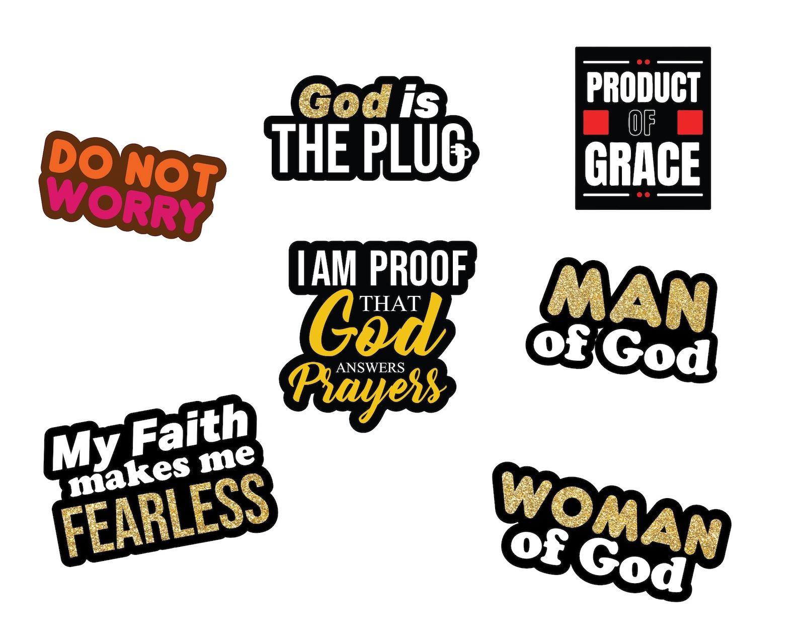 Faith Based Photo Booth Props - Digital Download - Religious Party ...