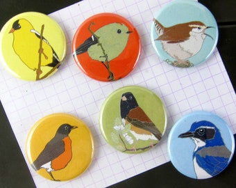 Cute Bird Magnet - Etsy