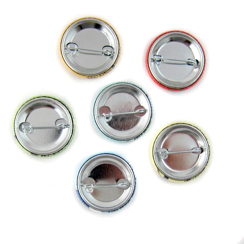 Woodland Bird Pins Pack of 6 Wild Bird Art Birder Gift | Etsy