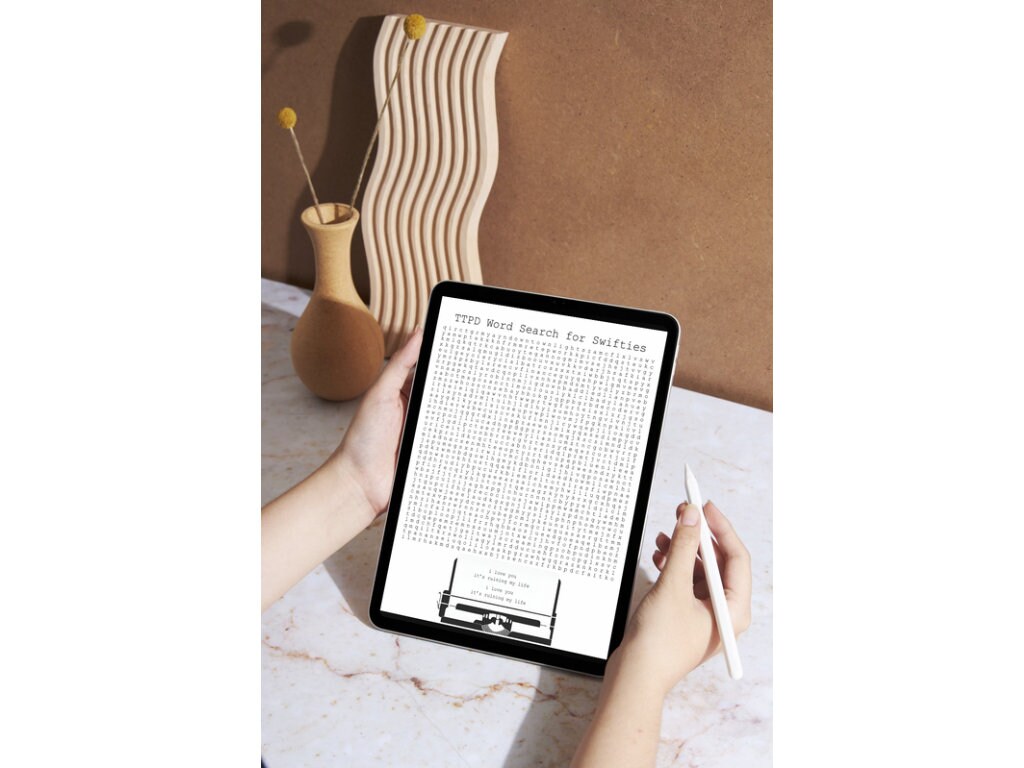 Word Search for Swifties, Ttpd, Swiftie, Word Search, Word Search ...