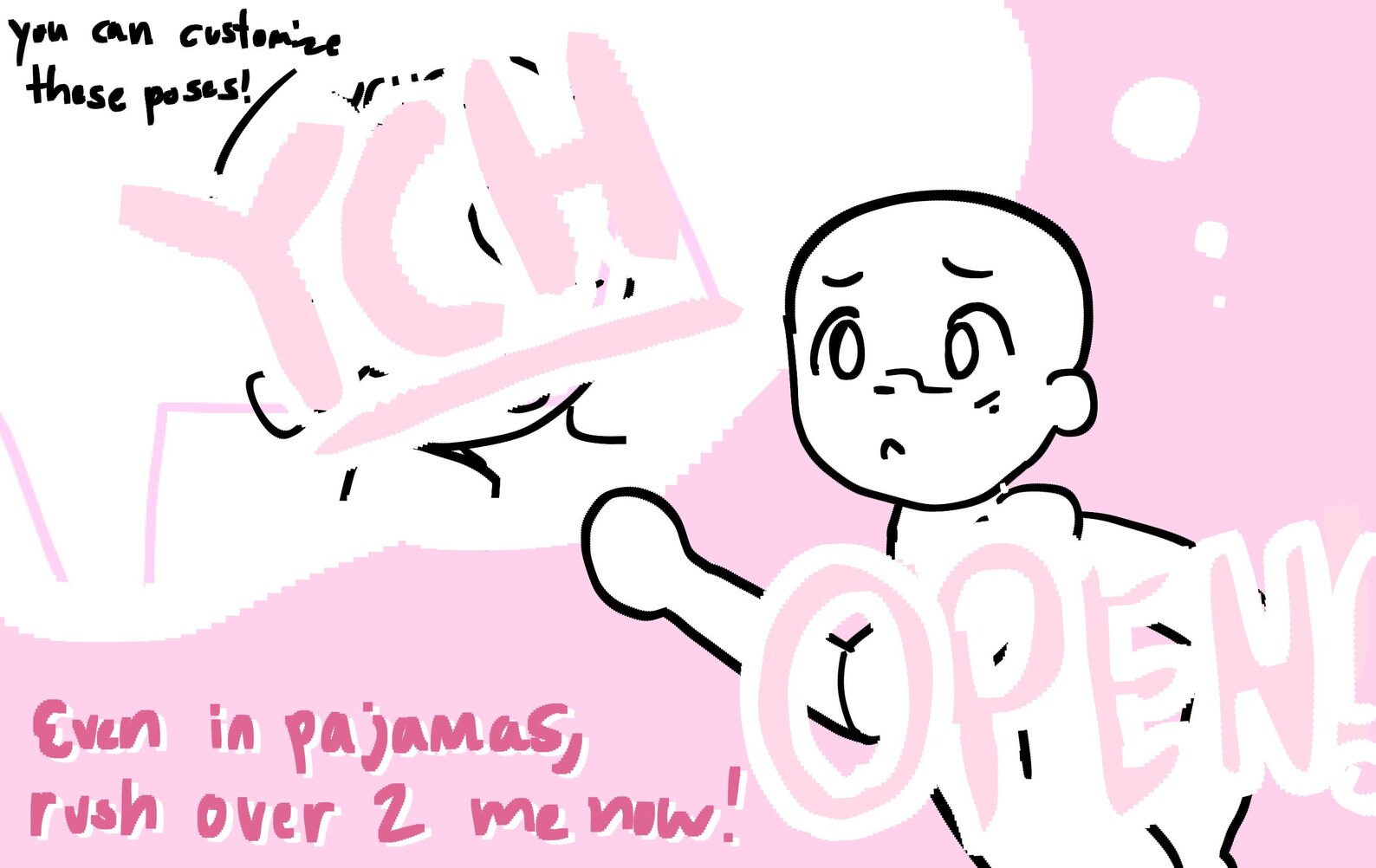 YCH ANIMATION MEME | Even in Pajamas Rush to Me Now! - Etsy