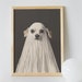 Black Labrador Retriever Halloween Wall Art, Funny House Decor Print ...