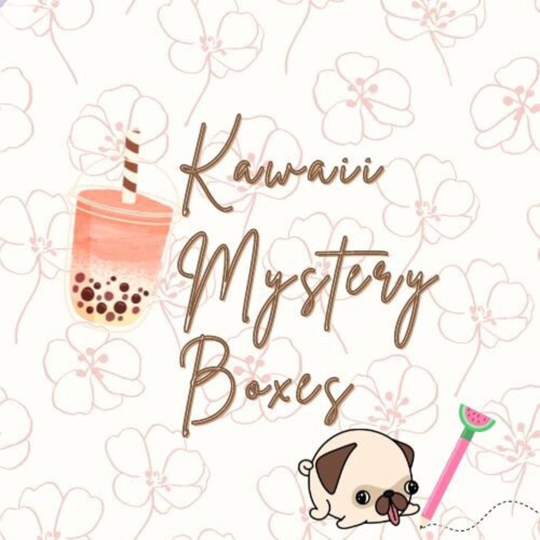 Cute/kawaii Mystery Boxes - Etsy