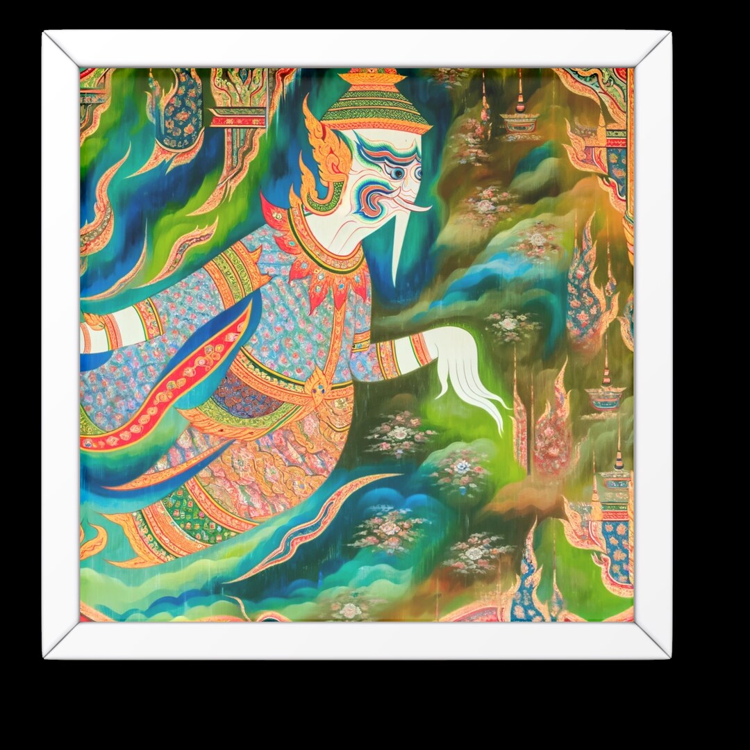 Spirit of Thai Tradition,thai Artwork,traditional Thai Paintings ...