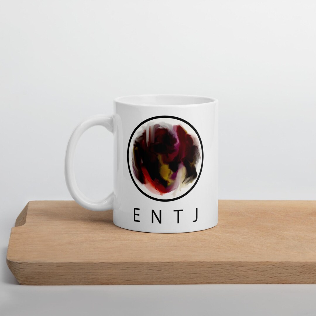 MBTI MUG ENTJ Myers Briggs 16 Personalities Unique Colour Palette for ...