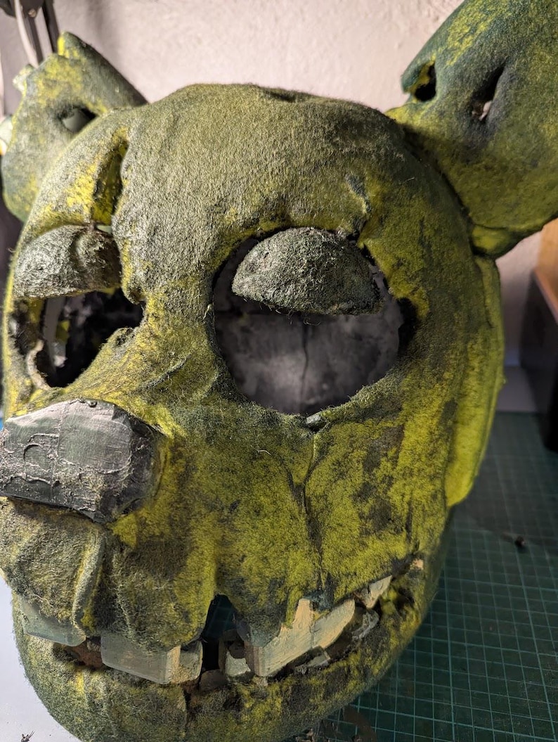 3d Printed Springtrap Head for Cosplay or Display - Etsy UK