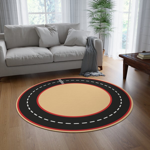 Race Track Rug - Etsy
