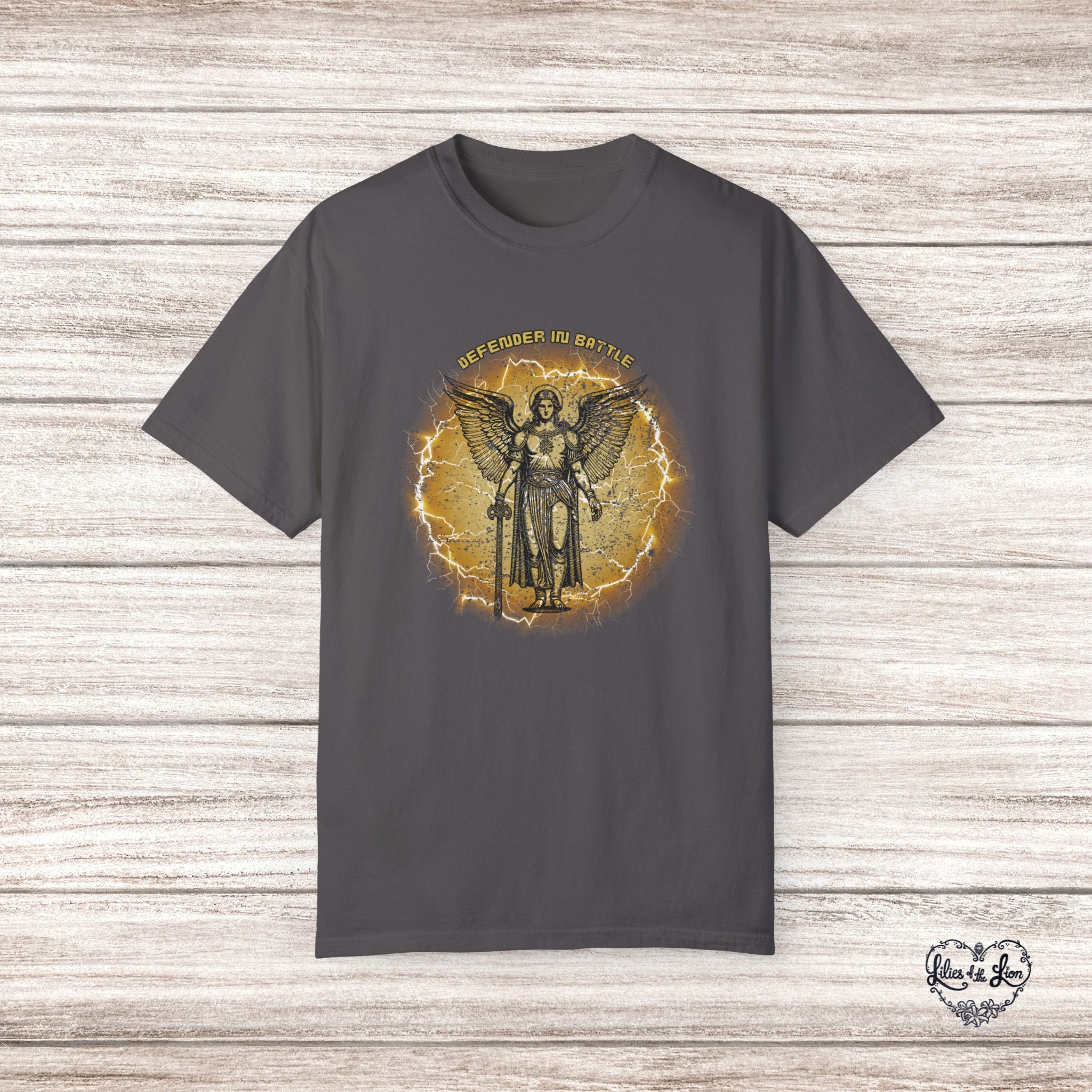 St. Michael Shirt Design, Archangel Shirt Design, Christian T-shirt ...