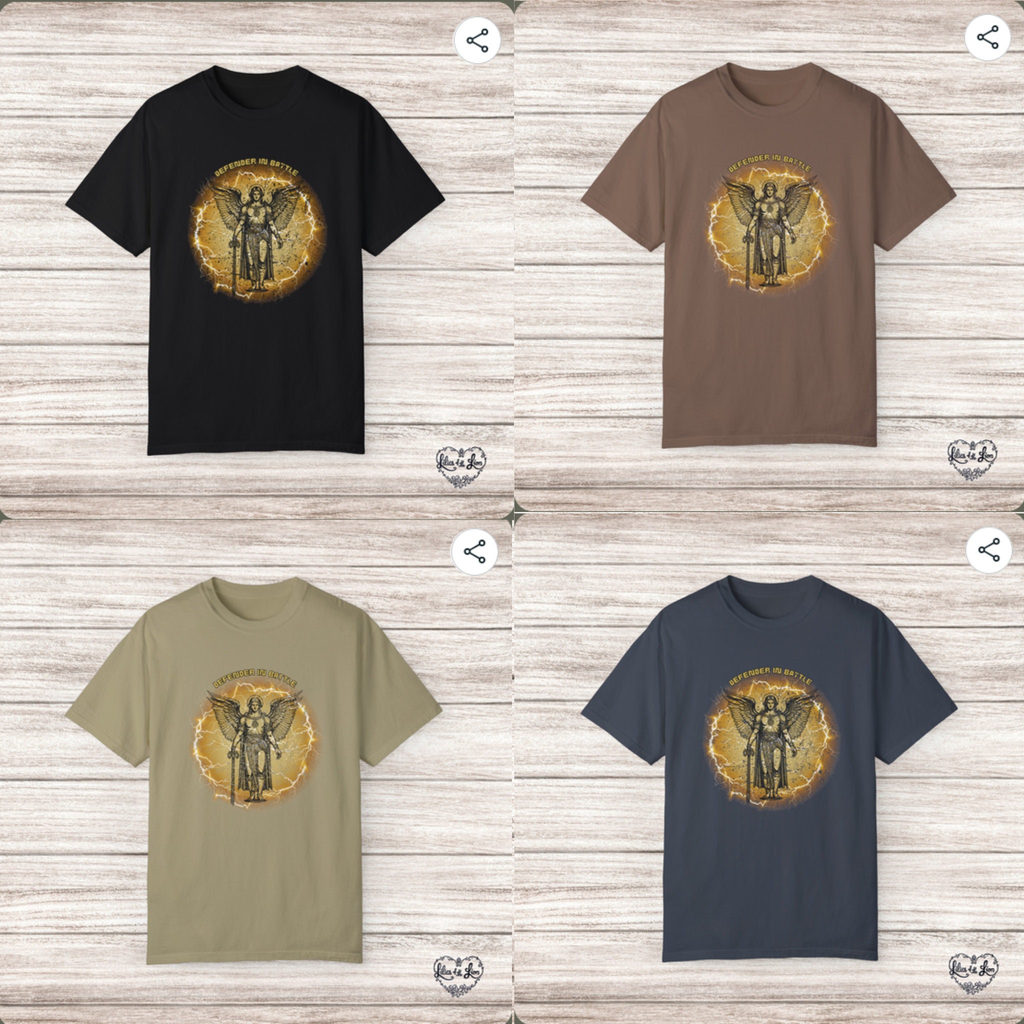 St. Michael Shirt Design, Archangel Shirt Design, Christian T-shirt ...