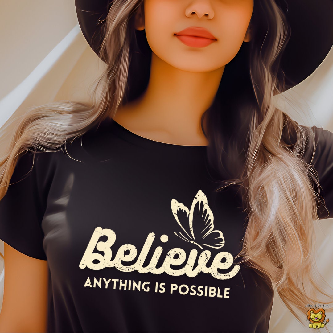 Believe Shirt Design, Anything is Possible Shirt Design, Christian T ...