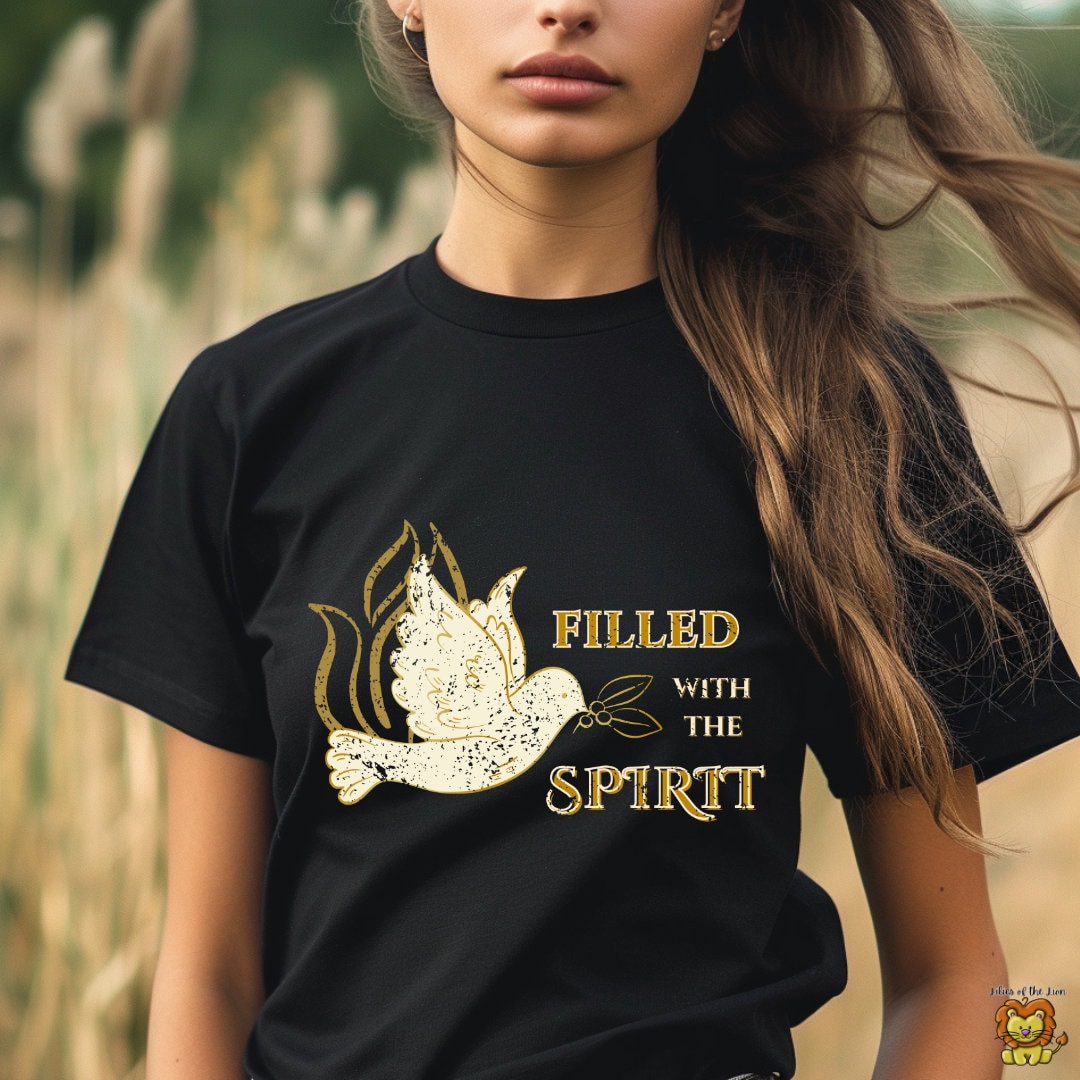 Holy Spirit Shirt Design, Confirmation Shirt Design, Christian T-shirt ...