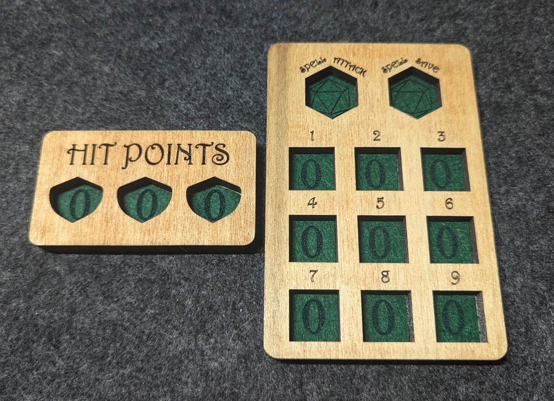 Spell Tracker and Life Counter - Etsy