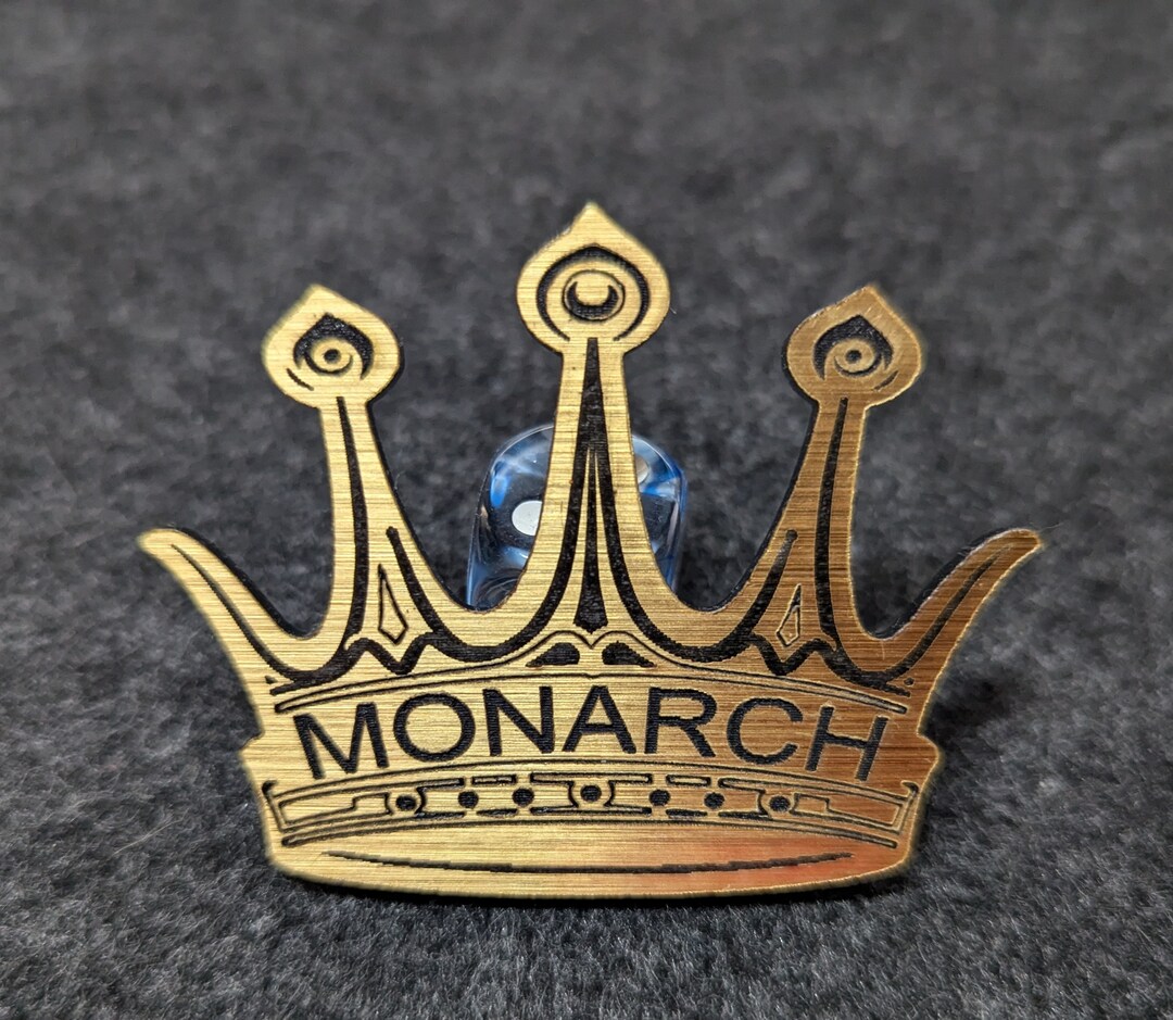 Laser Cut Monarch Token - Etsy