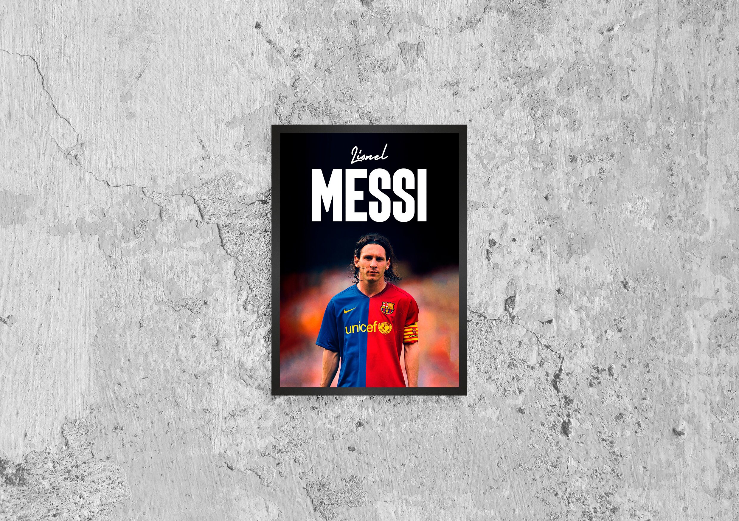 Leo Messi Poster Bundle, Lionel Messi Poster, Argentina Football Poster ...