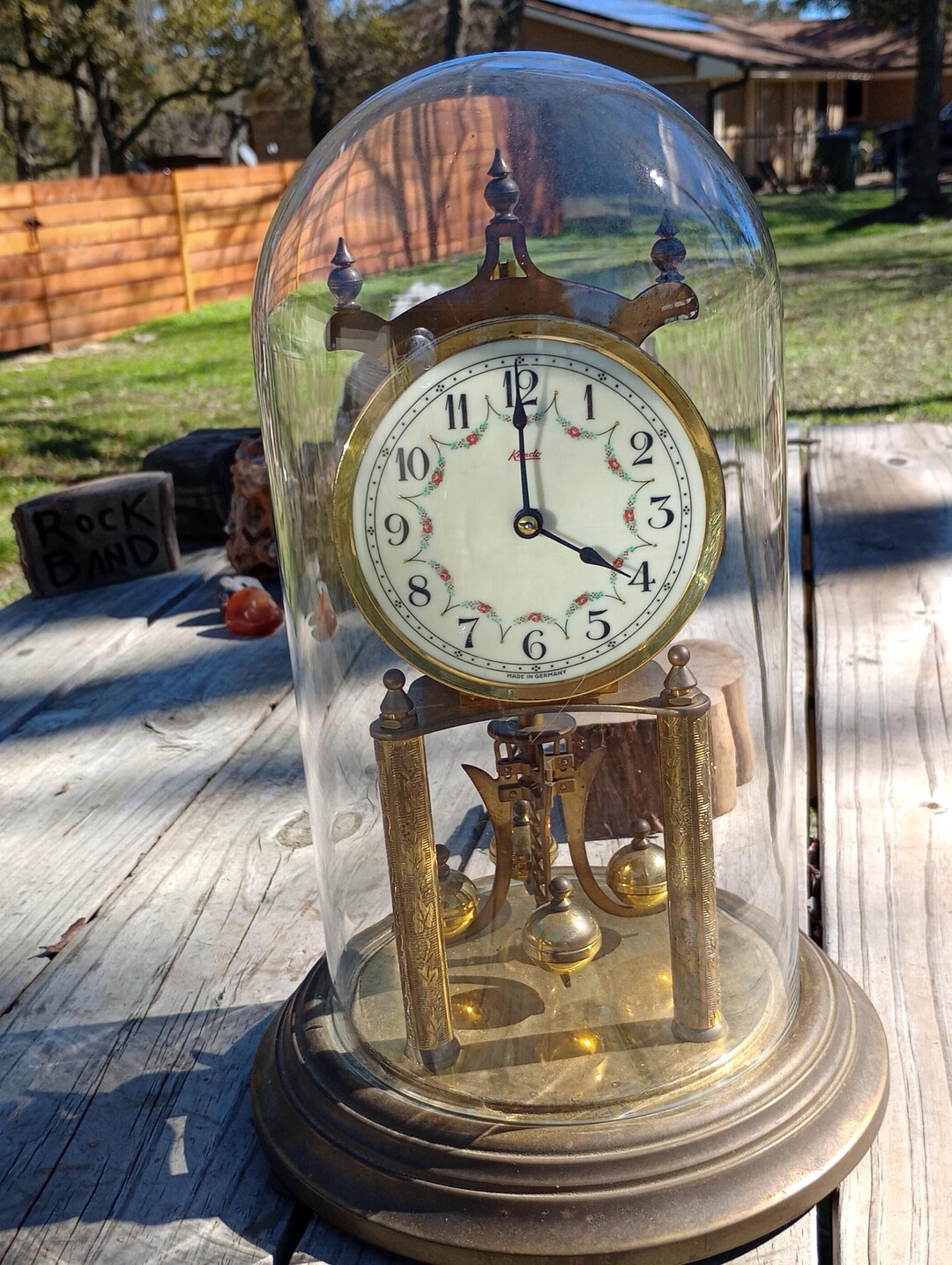 Kundo Anniversary Clock 400 Day Torsion Pendulum Made in Germany - Etsy