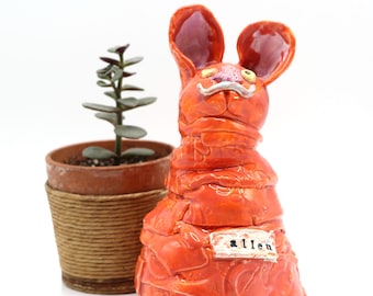 Ceramic rabbit | Etsy